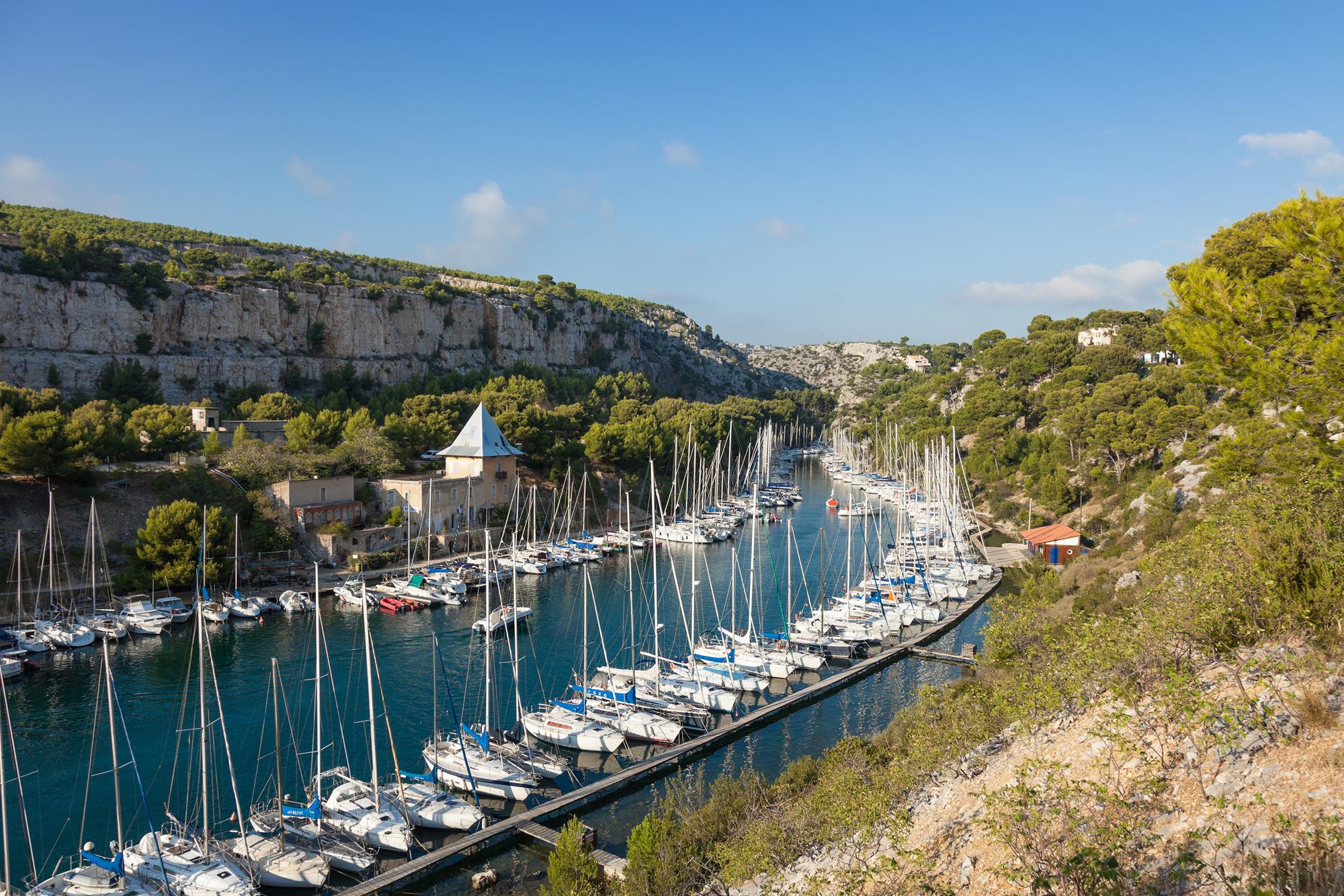 Hafen der Calanque de Port-Miou (Cassis) | Provence-Alpes-Côte d’Azur ...